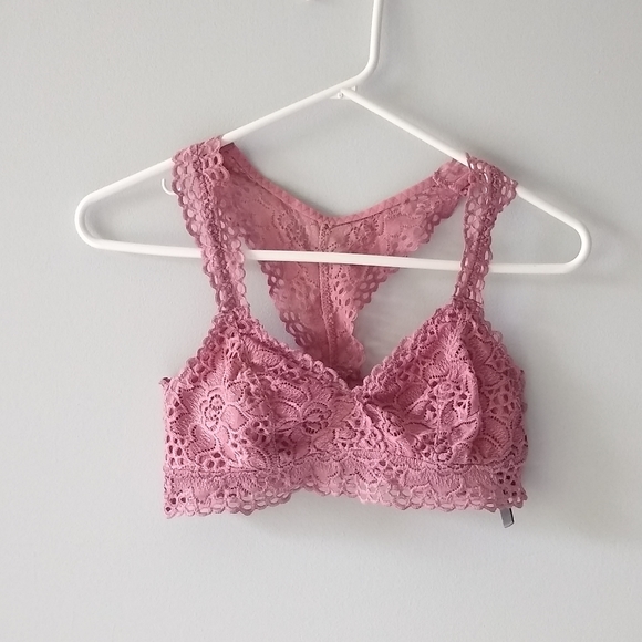 aerie | Intimates & Sleepwear | Aerie Lace Racerback Lined Bralette ...